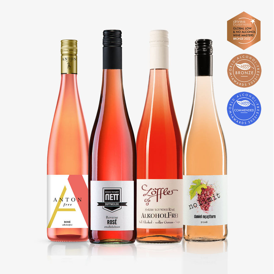 Rosé sans alcool - La fraîcheur estivale en bouteille